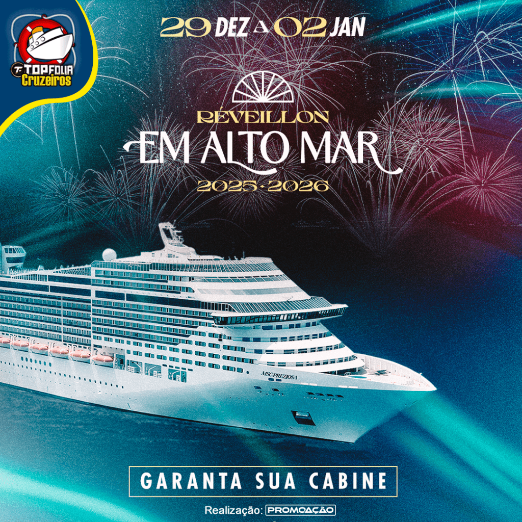 Réveillon Rio de Janeiro 2026 - Escuna OPEN BAR + OPEN FOOD - Top Eventos